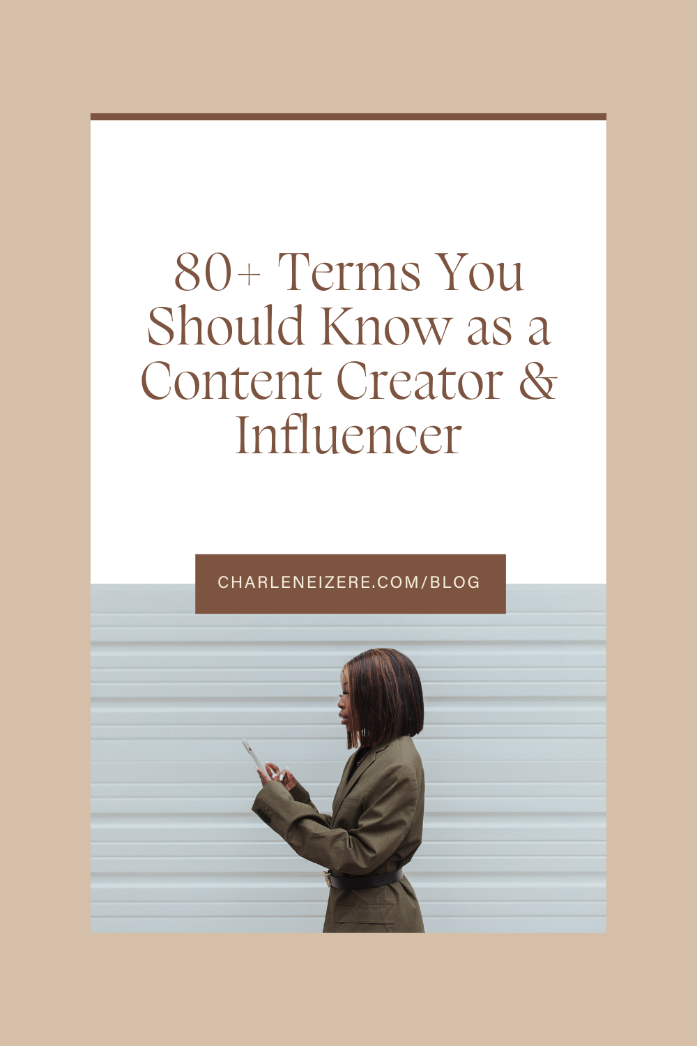 80+ Terms You Should Know as a Content Creator & Influencer ...